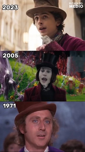 118K views · 450 reactions | Three generations of Willy #Wonka: Gene Wilder, Johnny Depp and Timothée Chalamet ⁣ | STAR Cineplex | Facebook