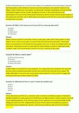 Maintenance Test Questions With Answers & Triv video