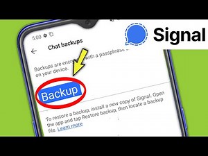 How to Backup and Restore Signal Messages on Android (2021)