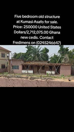 Five Bedroom House for Sale in Kumasi-Asafo
