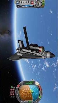 mini shuttle to orbit and back#kerbalspaceprogram #ksp #space #shuttle