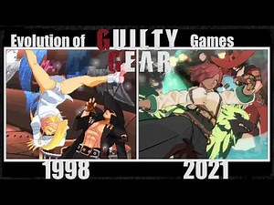 Evolution of Guilty Gear Games 1998 - 2021 | All Guilty Gear Games (20+Bonus)