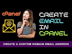 Create an Email Account in cPanel 2024 : Your Own Custom Domain Email Address
