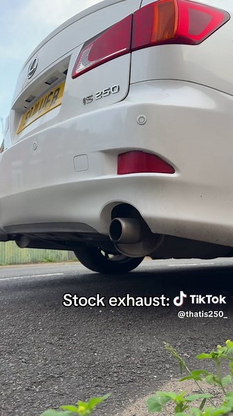 Lexus IS250 Cold Start Comparison: Stock vs. Backbox Delete