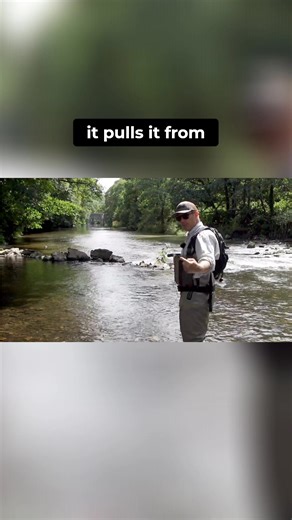 Snagged on a rock while fishing downstream? Don't scare the fish! Use this strong roll cast technique to pull your hook free without any drama. A brilliant fishing tool! #FishingTips #RollCast #DownstreamFishing #FishingHacks #GetOutOfJail | Sunray