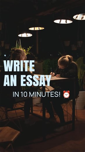 TypoGrammar | Struggling to finish essays on time? Here’s a quick guide to writing a solid essay in just 10 minutes. ⏰ 1️⃣ Start by skimming your topic... | Instagram