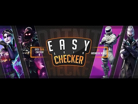 طريقة استعمال تشيكر فورتنايت [easy skin checker]