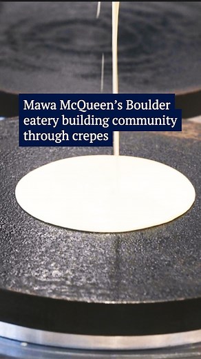 5K views · 14 reactions | Crepe Therapy Cafe Boulder chef Mawa...