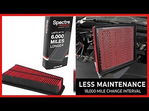 Quality product - Spectre Essentials Engine Air Filter: Premium, 50-Percent Longer Life: Fits Selec