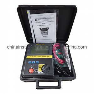 [Hot Item] Megger 5000V 10kv Insulation Resistance Tester Portable Digital Micro Ohm Meter