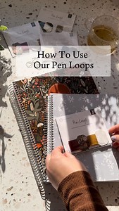 3.7K views · 7 comments | Our new pen loops make it easy to keep your essentials within arm’s reach. ️ Attach them to your planner, notebook, or journal for ultimate convenience. No more searching—just planning! ✨ #PlumPaper #CustomizedPlanner #OrganizationGoals #PlanWithPlum #PlannerCommunity #CustomizablePlanners | Plum Paper | Facebook