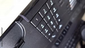 Composition d'un numéro de téléphone pour passer un appel