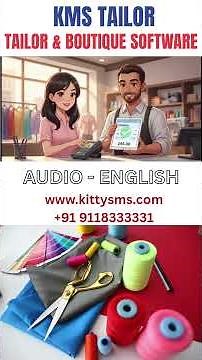 KMS Tailor Software | All-in-One Tailoring & Boutique Management Solution