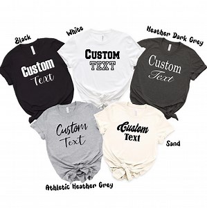 Custom T Shirts, Personalized Shirt for Men and Women, Custom Printed T Shirts, Personalized T-shirt for Men, Custom Family Vacation T-shirt - Etsy