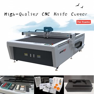 [Hot Item] Deveup CNC Oscillating Knife Cutting Machine for EVA EPE EPP PE PVC Plastic Foam Packing Insert