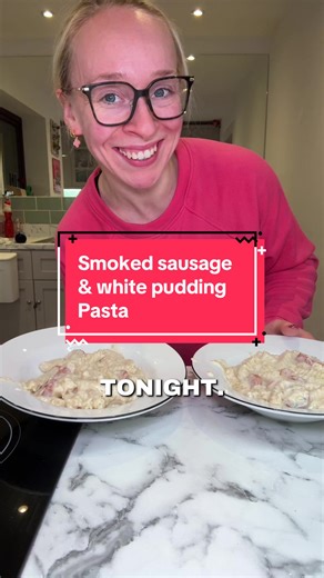 Smoked Sausage and White Pudding Pasta Recipe