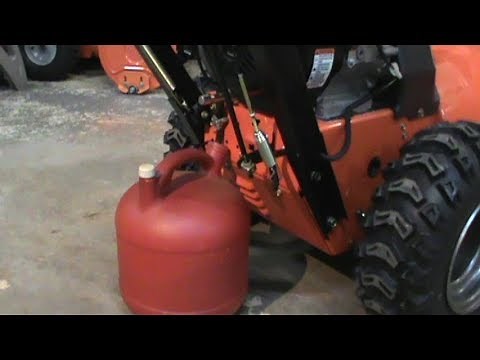 Easy way to drain your fuel tank on your small engine