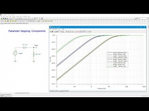 TINA TI: Parameter Stepping