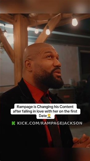 Rampage is Changing his Content after falling in love with her on the first Datem #rampagejackson