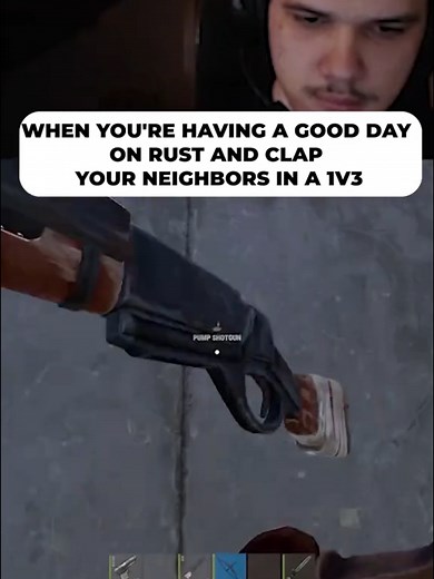 Epic 1v3 Gameplay in Rust: Dominating Neighbors