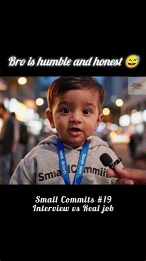 Real job vs Interview 😂 | Like, share & Subscribe @smallcommits
