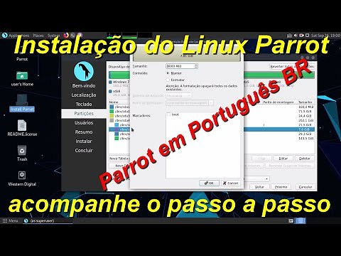 Instalando o Linux Parrot OS home em uma partição existente Dual boot com o Windows. Passo a passo