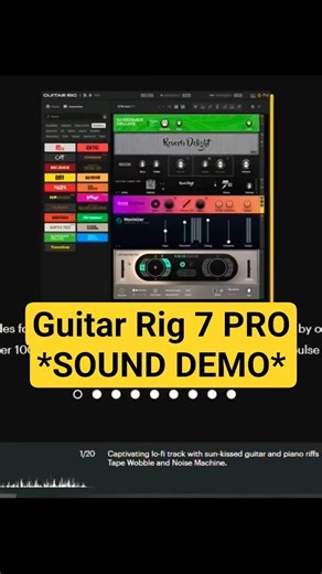 Native Instruments Guitar Rig *SOUND DEMO* #NativeInstruments #GuitarRig #Guitar #Guitarist #record