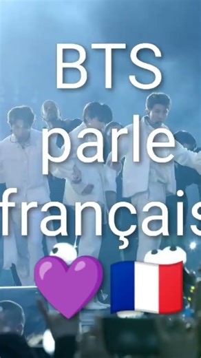 BTS speaking French 🇫🇷 Full video: https://youtu.be/2wdT-7tqKnw?si=yRzJJcg9qqDzdvkK #BTS #kpop
