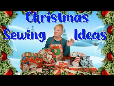 Christmas Sewing Ideas: Handmade Holiday Decor & Gifts!