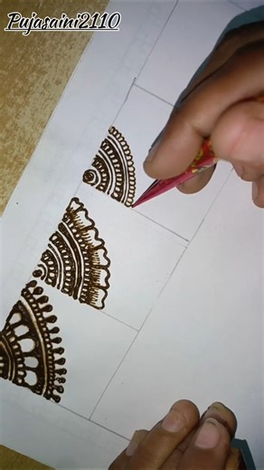Basic mehndi design for beginners #mehndi #viral #shorts #trending #ytshorts #youtube #henna #new