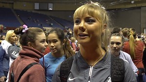Jensie Givens talks about a career night on the uneven bars at the Metroplex Challenge📽️‼️ #TAT2020 #RollTide | Alabama Gymnastics