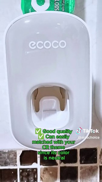 Ecoco Toothpaste Holder/Dispenser - Organize Your Bathroom