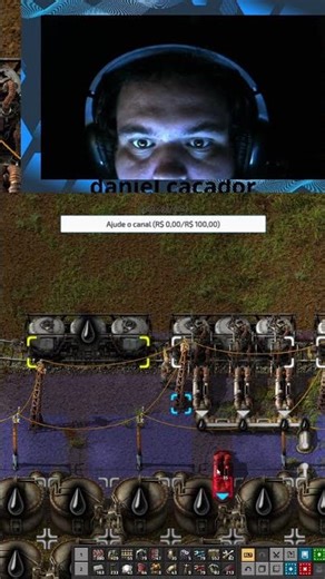 como descarregar trem de liquido no factorio | #danielmc2022 em #Twitch