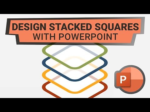Design Stacked Squares with PowerPoint - TutsGO