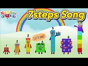 Numberblocks ｜Seven Steps｜Counting Song for Kids