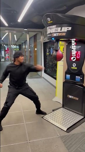 Anthony Yarde SMASHES Huge Score on talkSPORT Punch Machine #boxing