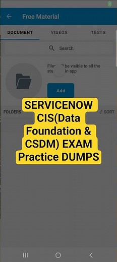SERVICENOW CIS(Data Foundation & CSDM) EXAM Practice DUMPS #servicenow