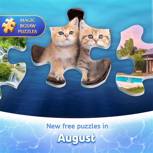 You need to end the summer with a bang — and our free daily puzzles will help you do just that! Play the game every day and assemble pictures. #MJP_NewPack #Puzzle #Jigsawpuzzle #puzzles #puzzle #jigsawpuzzles #magicjigsawpuzzles #spring #june #june2024 #june2024 | Magic Jigsaw Puzzles