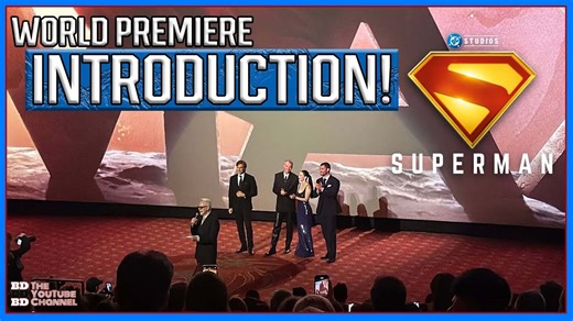 Superman Premiere – Opening Remarks by Gunn & Safran