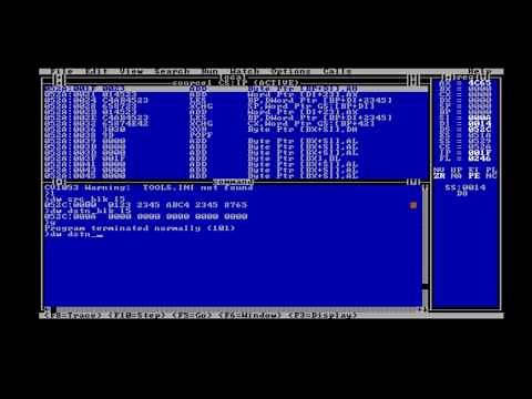 How to use MASM 8086 on Windows 10/8/7