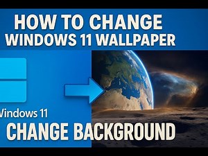 How to change wallpaper in windows 11 | customize your desktop easily !