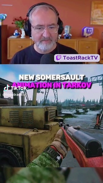 New Somersault Animation in Tarkov #escapefromtarkov #EFT #FPS
