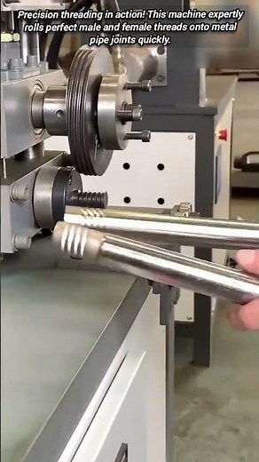 Precision Thread Rolling: Forming Strong Male/Female Joints
