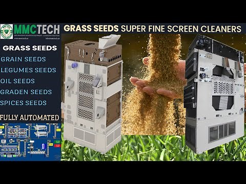 Grass Seed Cleaner Machine - High-Quality Seed Cleaning with Excell 206 Series | Mmctech