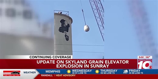 Update on Skyland Grain Elevator demolition in Sunray