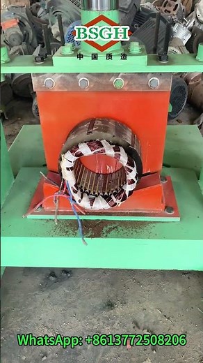 Best Hydraulic Press Cutting Machine For Motor Recycling | Scrap Metal Wreckers