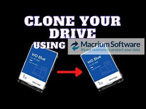 How to clone a drive using Macrium Reflect