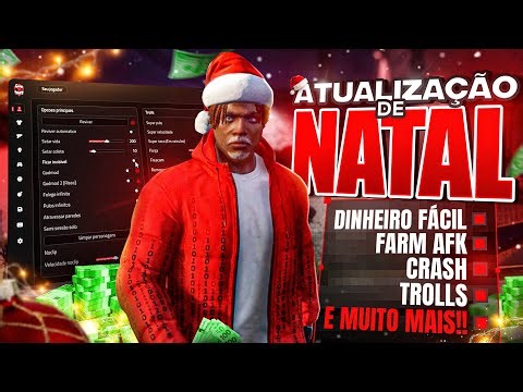 Felipe Menu QUEBROU o GTA RP com a Atualização de Natal 🎄😈