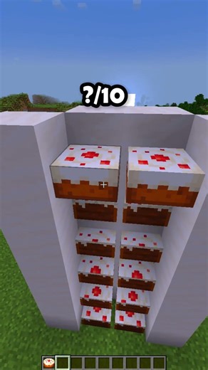 Minecraft Fastest Stairs? #minecraft #minecraftshorts