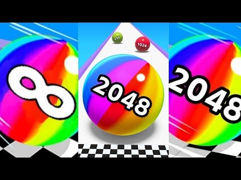 2048 Ball Game: Merge Number vs Ball Run 2048 vs Ball Run Infinity 💥 All Levels Gameplay 2025